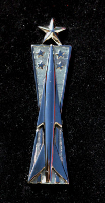 MISSILEMAN SENIOR BADGE MILITARY HAT PIN US AIR FORCE VETERAN USAF ...