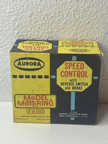 AURORA MODEL MOTORING Speed Controller #1348 with reverse switch and ...