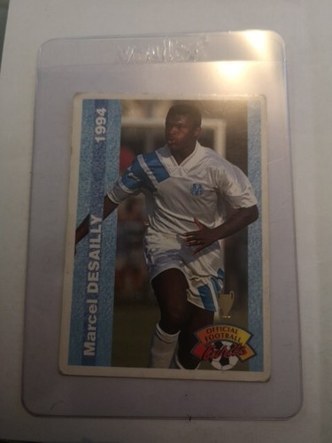 Marcel Dessailly OM Carte Foot Panini Official Football Cards 1994 #92 ...