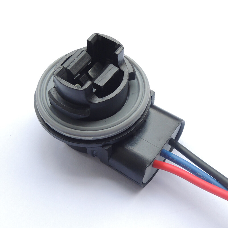 4pcs 3157 3057 4157 3457 Brake DRL Turn Signal Light Socket Wire ...