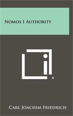Nomos I Authority (Hardback or Cased Book) | eBay UK