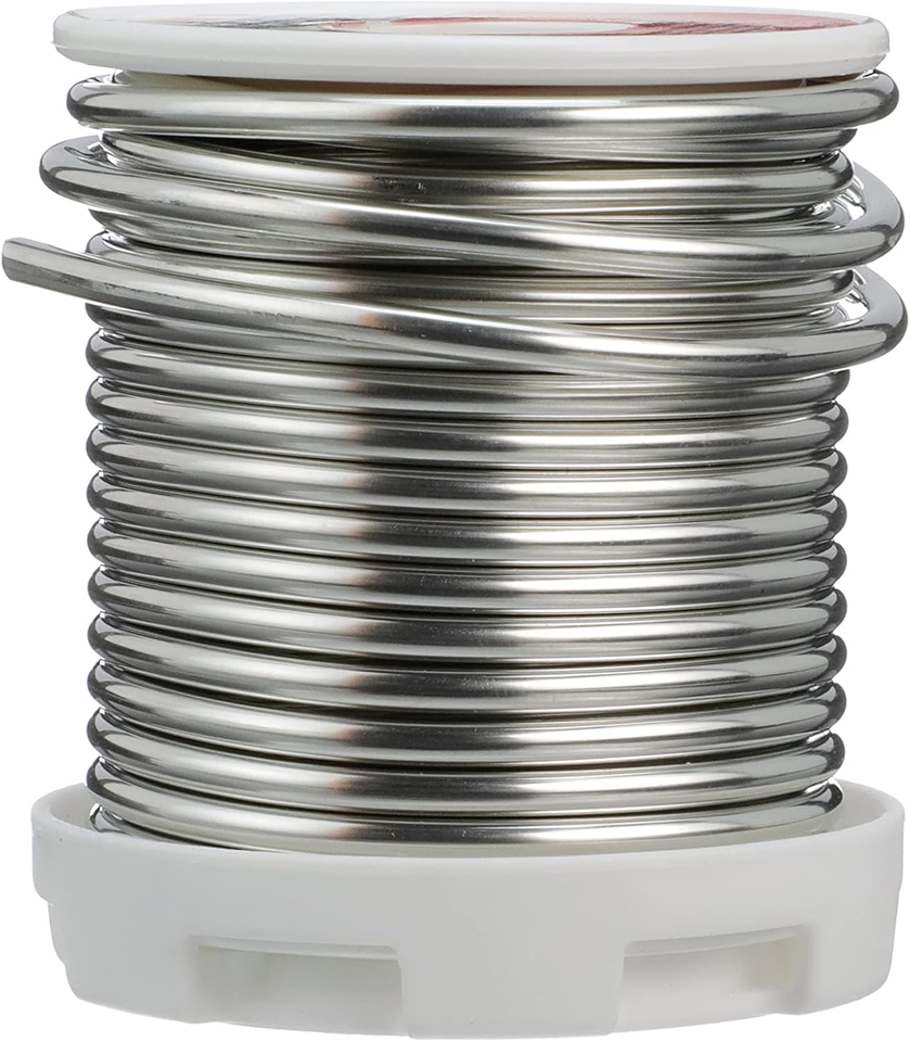 Safe-Flo 29025 Wire Solder, 1 Lb. Bulk, Solid, Silver Gray | eBay