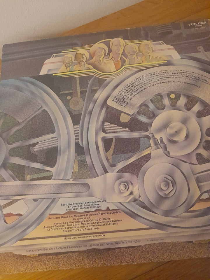 Commodores Hot On the Tracks - Vinyl LP - 1976 - STML 12031 - VG+ | eBay UK