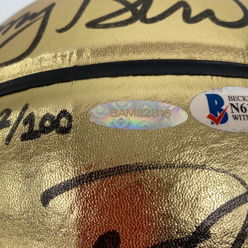 1992 Dream Team Olympics Team USA Signed Basketball Michael Jordan JSA ...