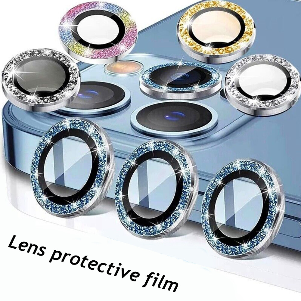 Camera Lens Protector For iPhone 14,13,Pro MAX,Mini,Plus,Bling Diamond ...