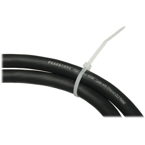 Pearstone 4 Plastic Cable Ties - Clear (100-Pack) | eBay