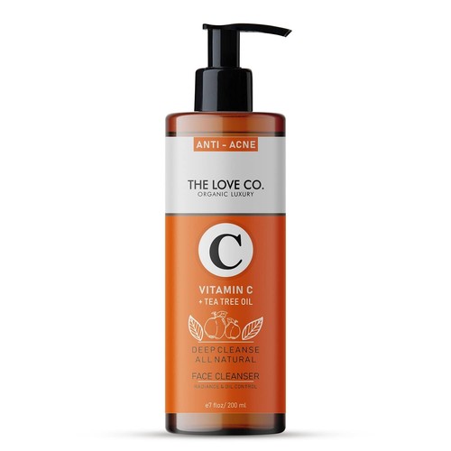 THE LOVE CO. Face Wash Enriched With Vitamin C & Tea Tree Oil 200ml_ | eBay