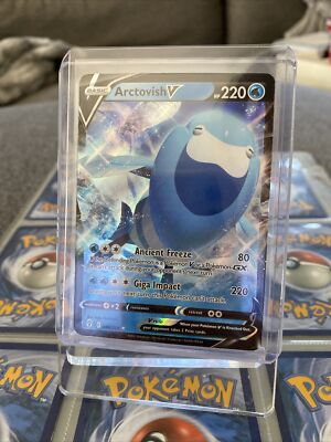 Pokémon TCG Arctovish V Evolving Skies 048/203 Holo Ultra Rare | eBay