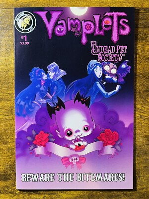 VAMPLETS: UNDEAD PET SOCIETY: BEWARE THE BITEMARES! 1 VARIANT ACTION ...