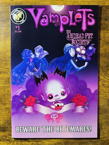 VAMPLETS: UNDEAD PET SOCIETY: BEWARE THE BITEMARES! 1 VARIANT ACTION ...