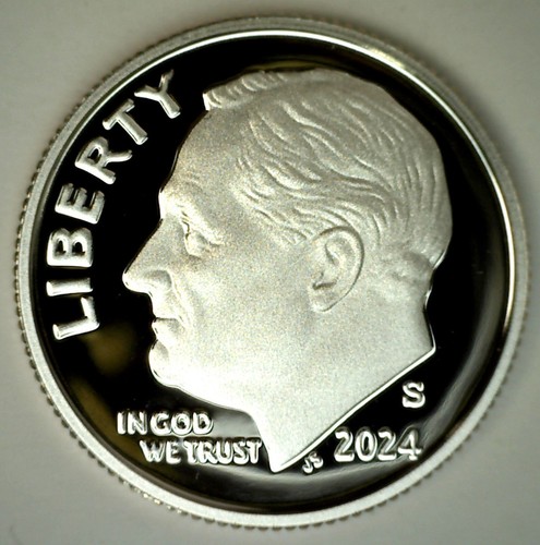 2024 S Roosevelt Proof Clad Dime 10c US Coin San Francisco Mint | eBay