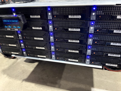 Dell EMC PowerScale H700-4U- 4 Node System, good battery risers. See ...