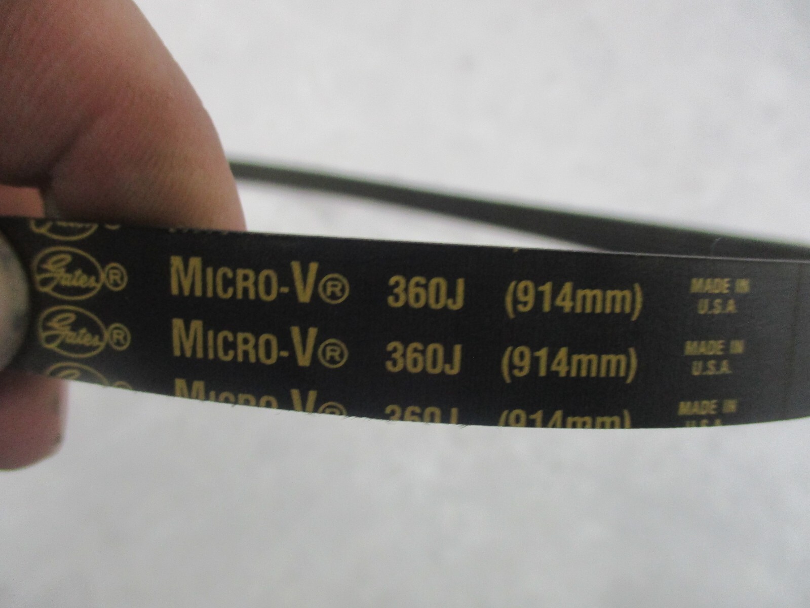 GATES 360J-6 SERPENTINE BELT, U0075 | eBay