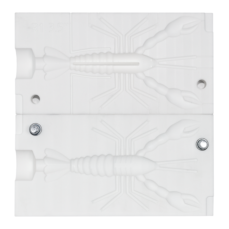 Crawdadz Craw Fishing Lure Bait Mold Soft Plastic 88 mm 3.5" | eBay