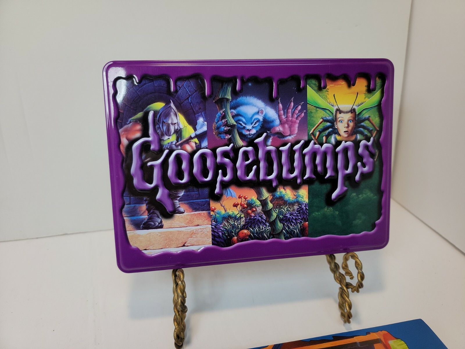 Retro Goosebumps 25th Anniversary 5 Book Collectible Tin Box Set R. L ...