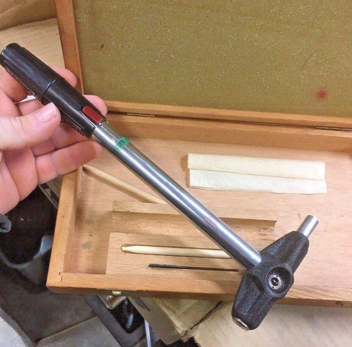 Swiss Opto-Mike 3.4-4” Optical Bore Gage AG Tehnica Machinist ...