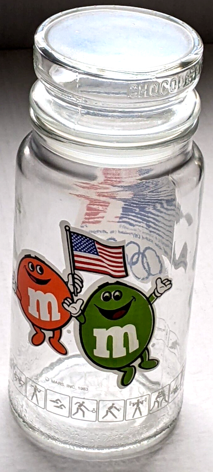 1984 Olympic Commemorative M&M Jar With Lid Vintage | eBay