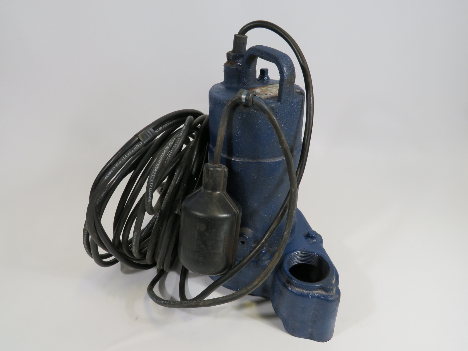 Barnes SP33AX 112550 Submersible Effluent Pump 1-1/2" NPT Outlet DMG ...