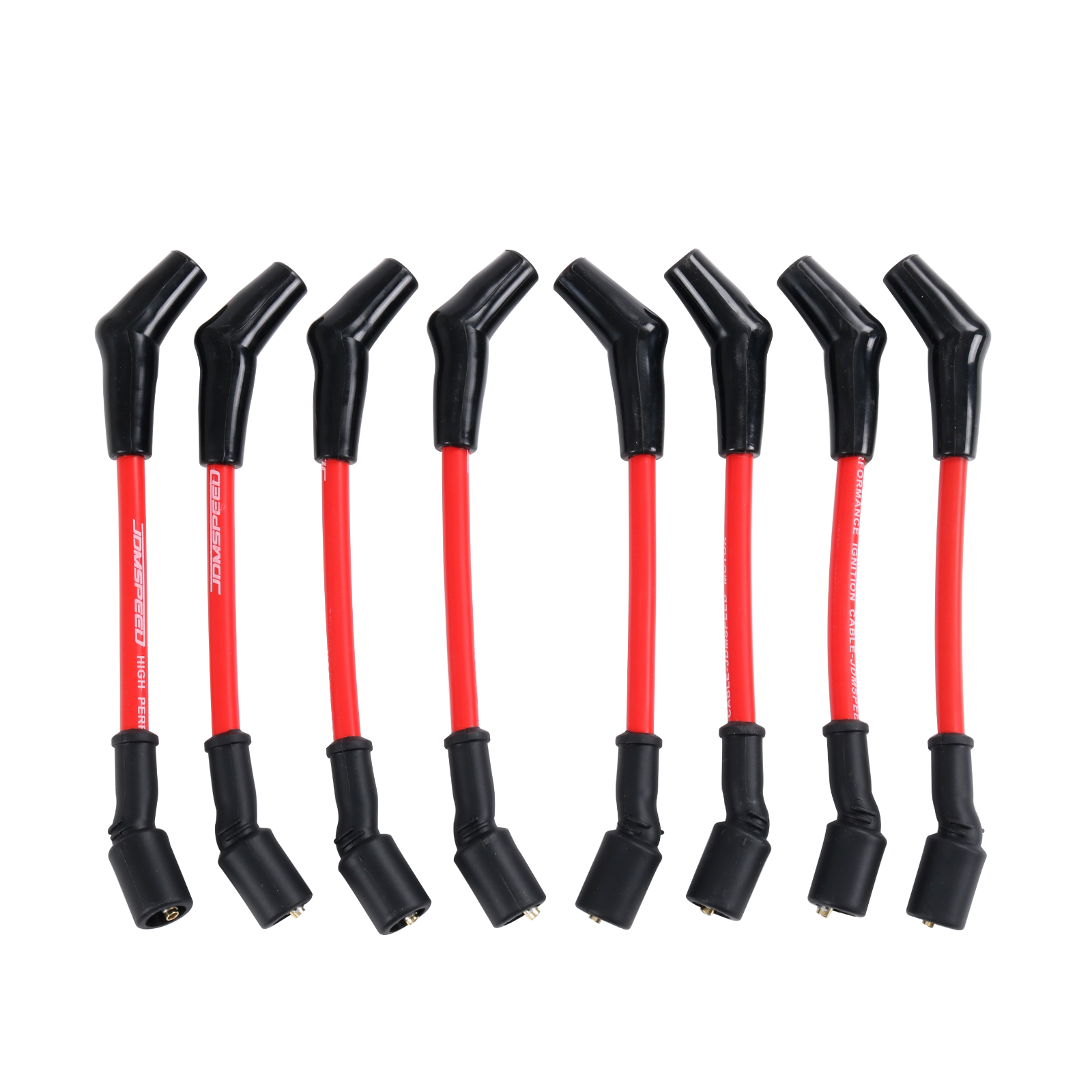 Red 10.5 mm LSx LS1 LS2 LS3 LS6 LS7 High Heat Spark Plug Ignition Wires ...