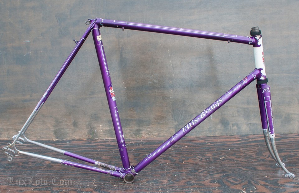 Vintage Ellis Briggs RoadBike FRAME & FORK 531 Reynolds Steel Bicycle ...
