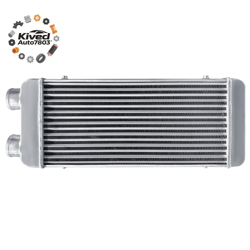 Same One Side Universal Aluminum Universal Intercooler 3"Inlet/Outlet ...