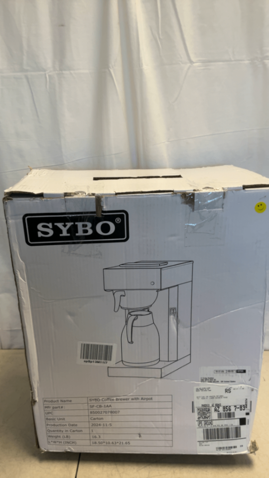 SYBO Commercial Coffee Makers 12 Cup, Drip Coffee Maker Brew | eBay