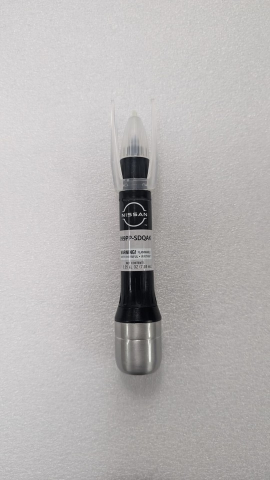 GENUINE OEM NISSAN LACQUER TOUCH-UP PAINT - GLACIER WHITE (999PP-SDQAK ...