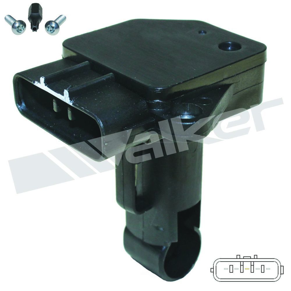 Mass Air Flow Sensor-Sensor Only Walker Products 245-1095 for sale ...