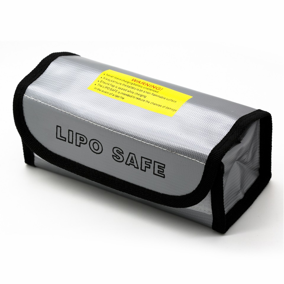 2X Lipo Battery Safe Bag Guard Fireproof Explosionproof Sack For Charge ...