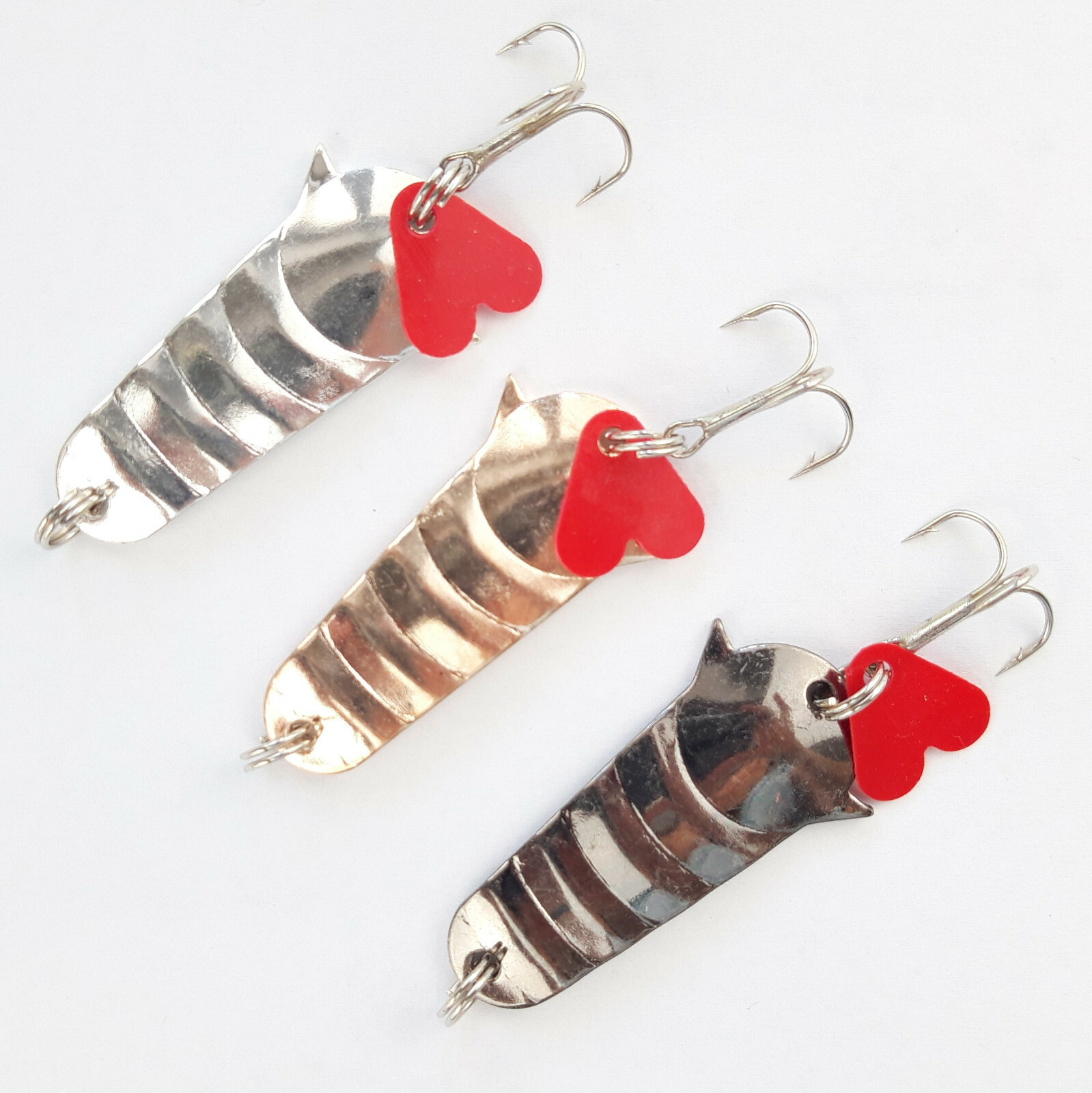 3-er Set BLINKER 11g Spoon Spinn Jig Master Spinner Buzz Bait Angel ...