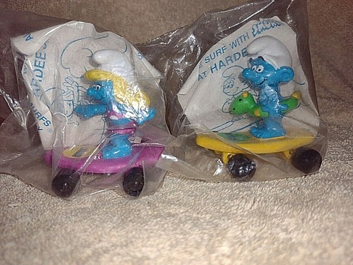 Hardees smurf happy meal toys | eBay
