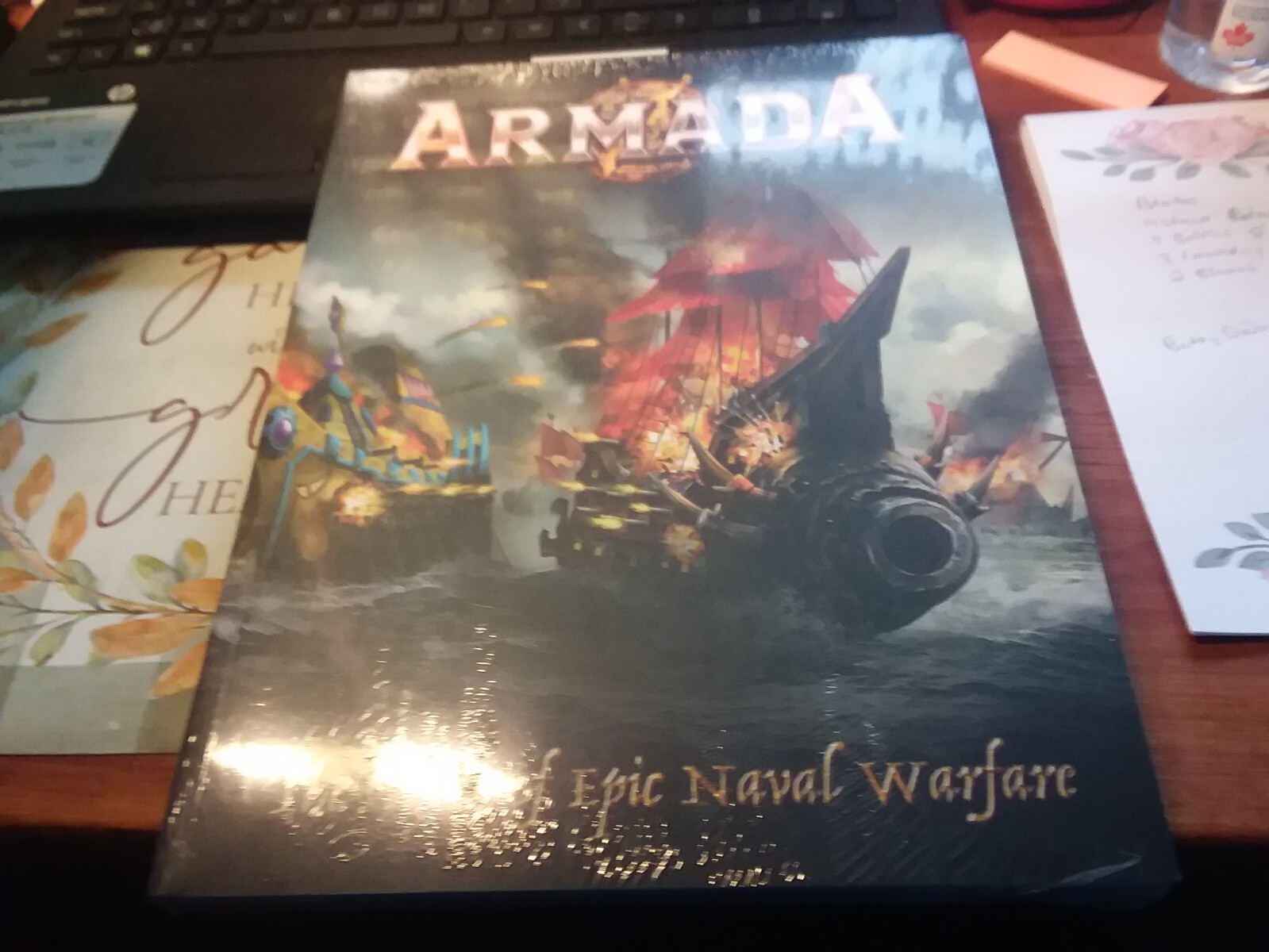 Warlord Games - Armada The Game of Epic Naval Warfare - Rulebook & Counters | eBay