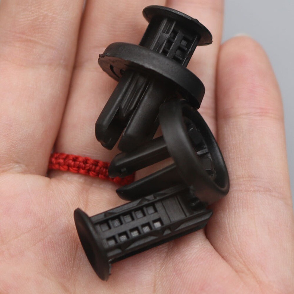 50Pcs Black Bumper Push-Type Car Assessories Parts Clips For Honda ...
