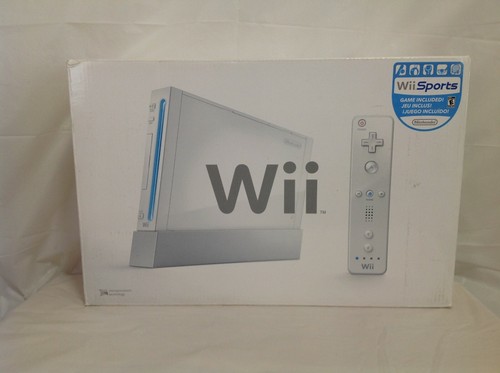 Nintendo Wii White Console w/ Wii Sports - Brand New - V2 650045596046 ...