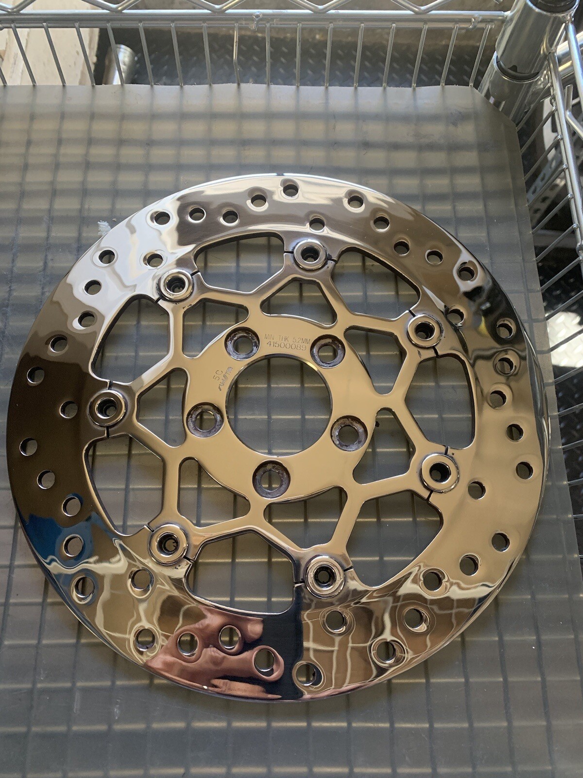 Harley Softail Breakout Rear & Front POLISH ROTORS 2013 -21 41500089 ...