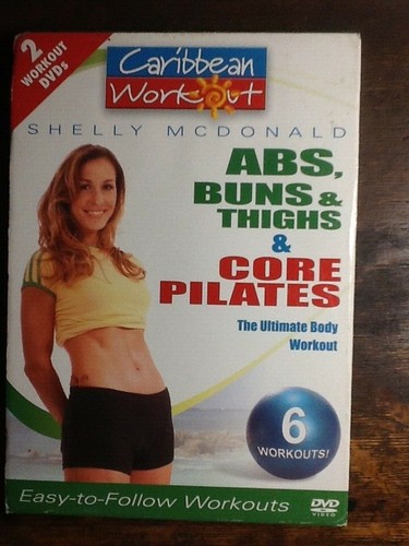 Caribbean Workout Abs, Buns, & Thighs Fitness DVD Shelly McDonald ...