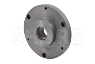 6" Fully Machined Threaded Back Plate 1-1/2-8 For 3 or 4 Jaw Self ...