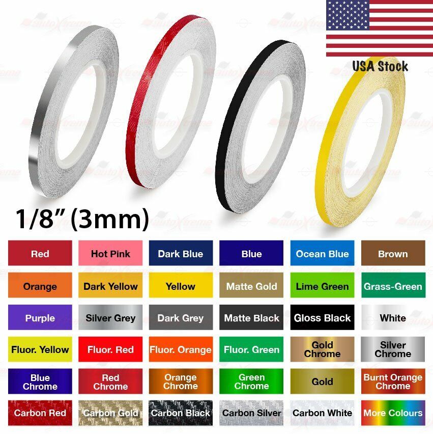 PinStripe PinStriping Car Model Bike Pin Streamline Styling TAPE Vinyl ...