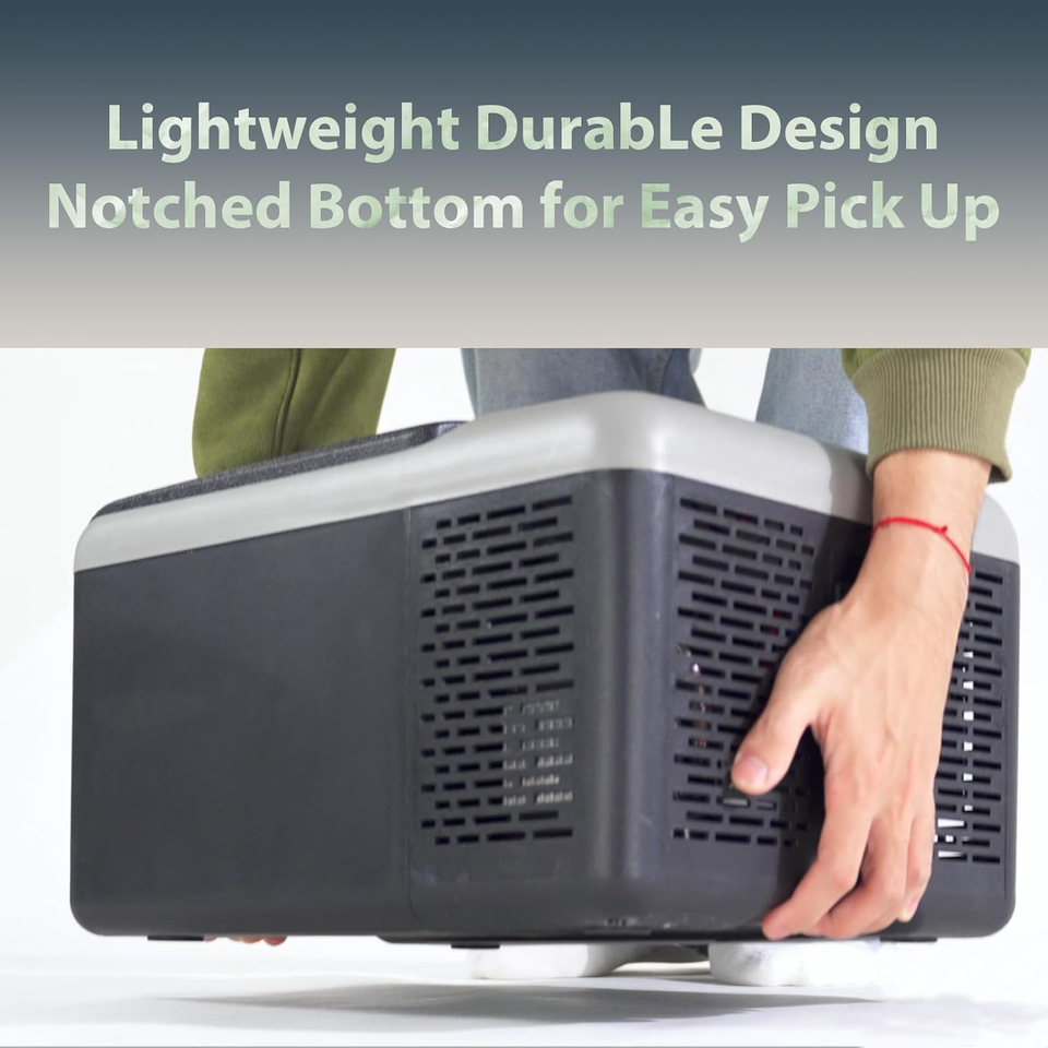 Alpicool C9PT 9L Compressor Car Fridge Freezer, DC 12V Camping ...