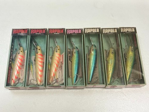 vintage Rapala Magnum sinking CD-9 Lures (7 Pcs) | eBay