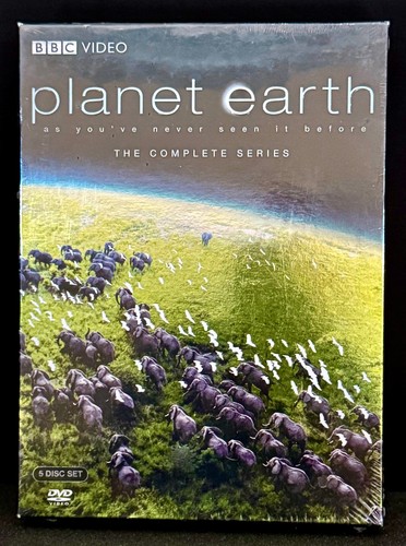 Planet Earth The Complete Series DVD 5 Disc Set David Attenborough BBC ...