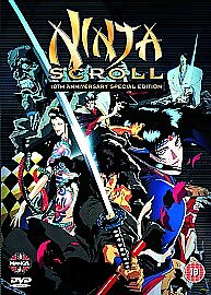 Ninja Scroll - 10th Anniversary Edition (Box Set) (DVD, 2004) (English ...