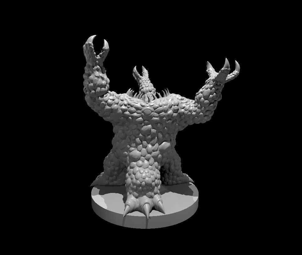 Xorn Dnd 5e Xorn EC3d Skyless Realms Wargaming Miniatures D&D DnD