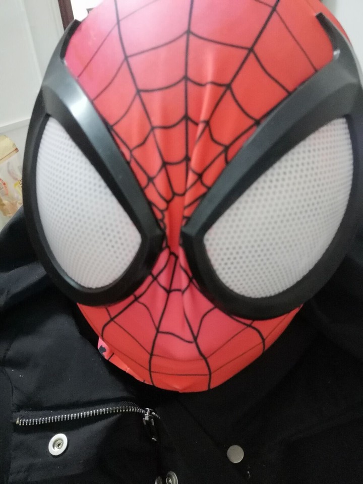 Ultimate Spider-Man Mask Spiderman Cosplay Masks Costume Lenses Props ...