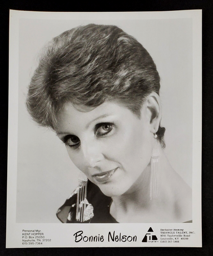 1980s Bonnie Nelson Country Music Singer Dangling Earrings Vintage ...
