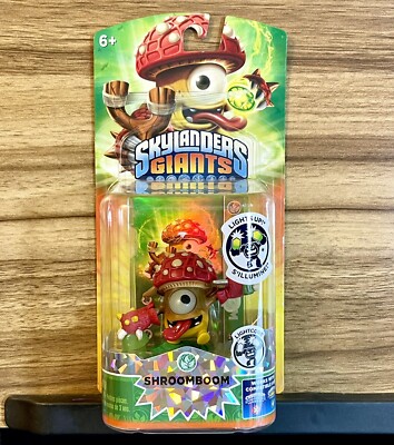 Skylanders Giants Lightcore Shroomboom Figure With Trading Card Brand ...