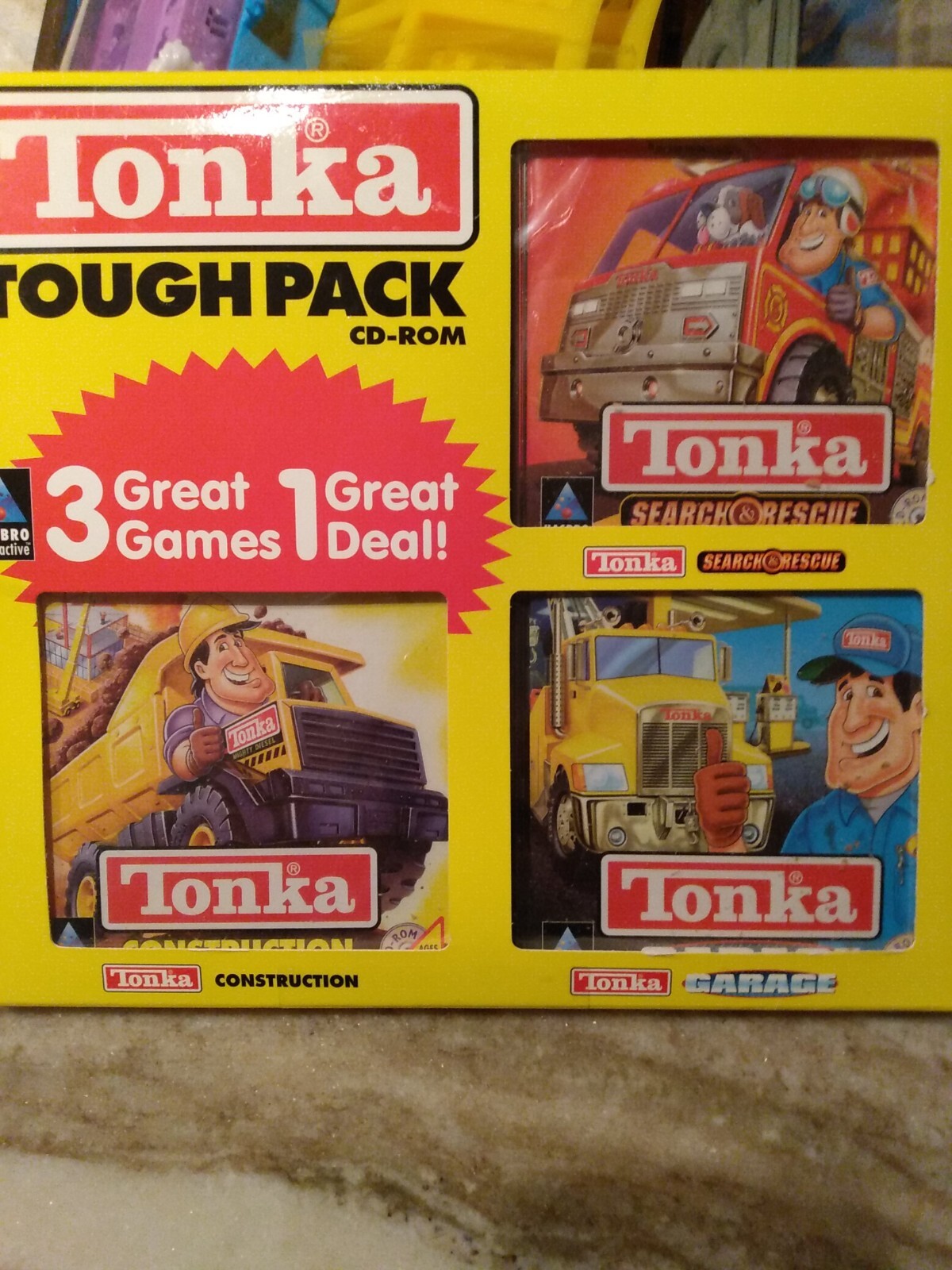 New sealed Tonka Computer Software set of (3) collected 🔥 Tonka must ...