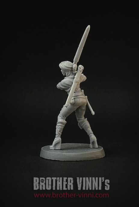 Brother Vinni FA-06 Greatsword Girl (Fantasy) Female Mercenary Warrior ...