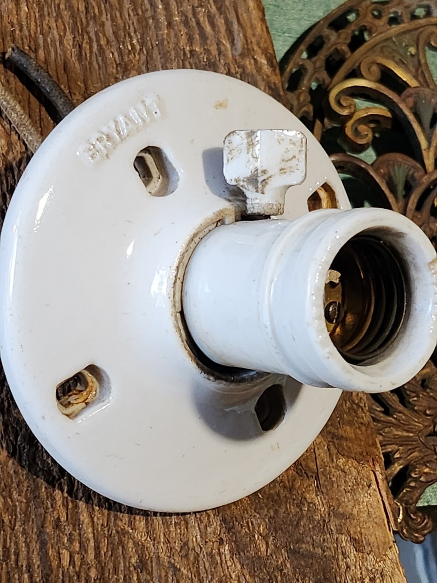 Porcelain Utility Light Fixture