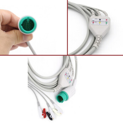 17pin 3-lead Suitable for spacelabs 90496/90369 ultraview monitor ECG ...